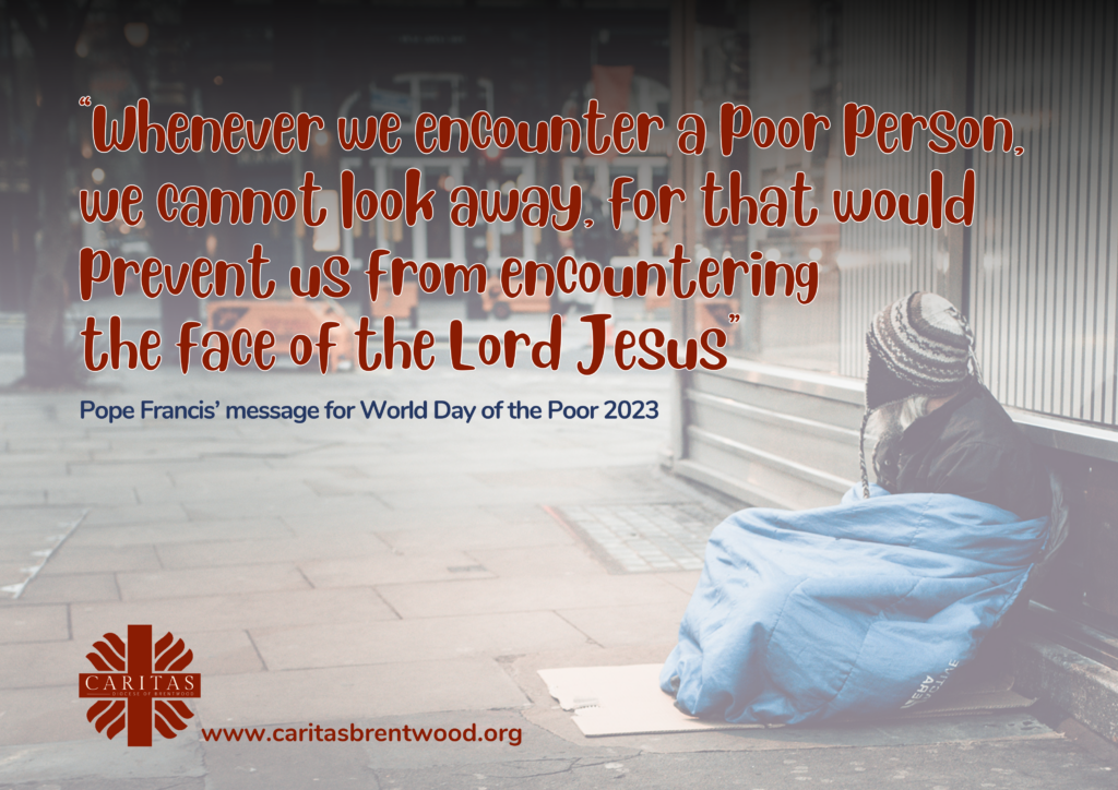 World Day of the Poor 2023 - Caritas Diocese of Brentwood